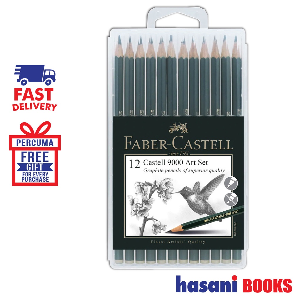 Hasani Faber Castell Pencil Art Set (12’s) 117166/9555684676689 ...