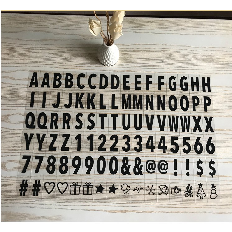 【Ready stock】Led Lightbox Led Box Alphabet Light Box Message Box DIY ...