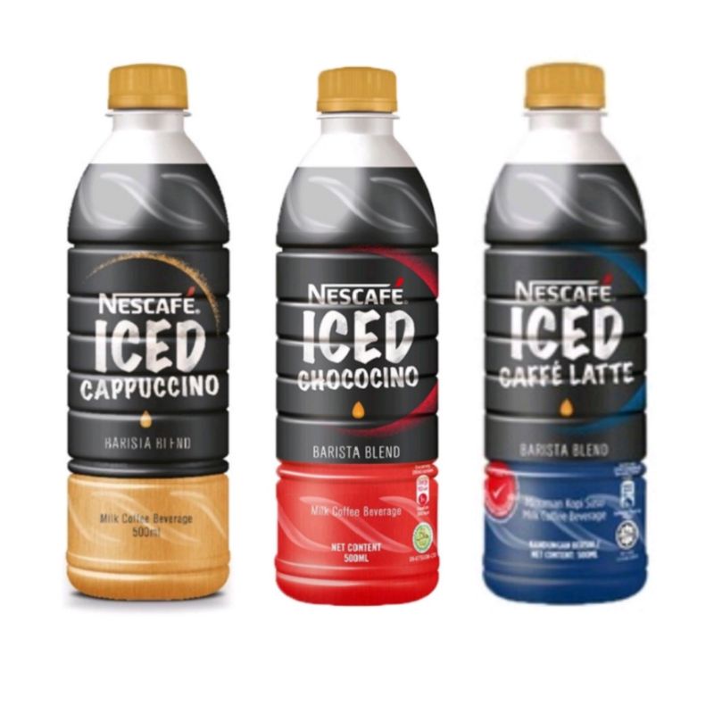 Nescafe Iced 500ml Caffe Latte / Cappucino / Chococino | Shopee Malaysia