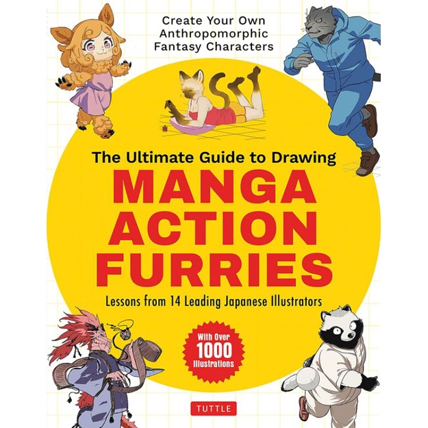 The Ultimate Guide to Drawing Manga Action Furries: Create Your Own ...