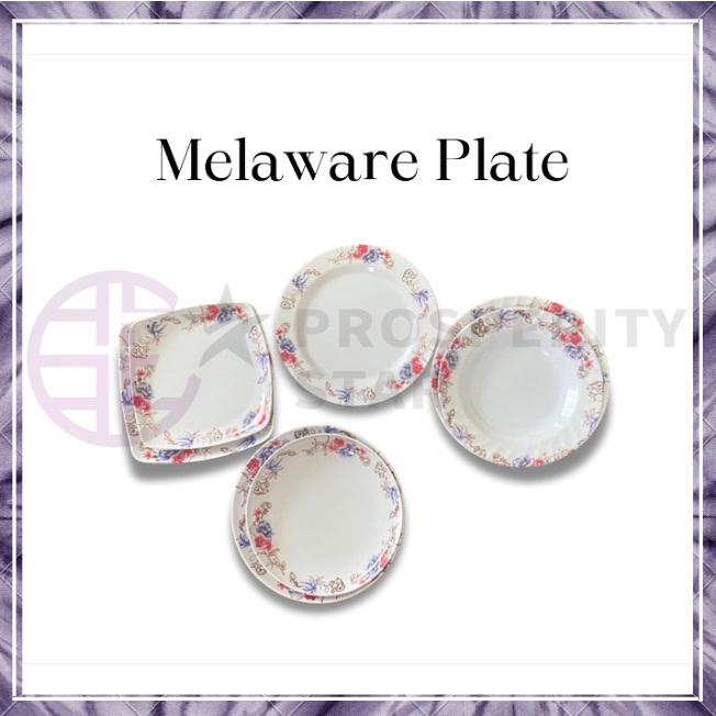 PROSPERITY STAR [6PCS] Melamine Plates I Melamine Ware Top Standard ...