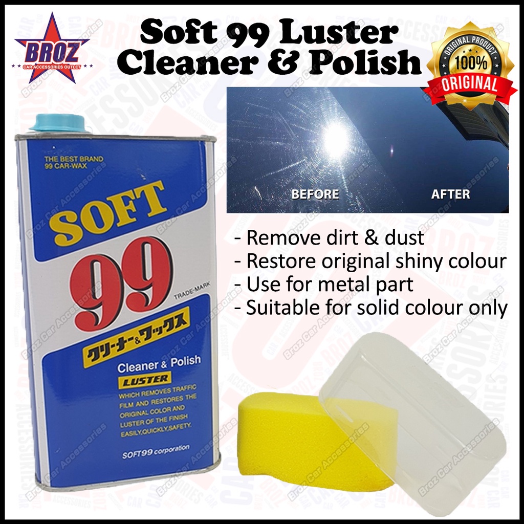 SOFT99 soft 99 Luster Cleaner & Polish | Shopee Malaysia