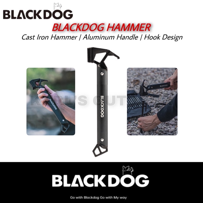BLACKDOG Hammer Multifunction Outdoor Camping Hammer Heavy Duty Hammer ...
