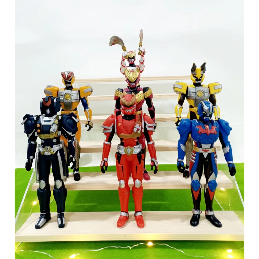 Konami Chousei Kantai sazer-x Justiriser Gransazer sofubi 17cm figures ...