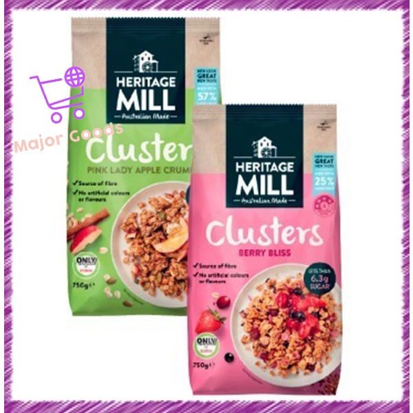 Heritage Mill Clusters Granola 750g | Shopee Malaysia
