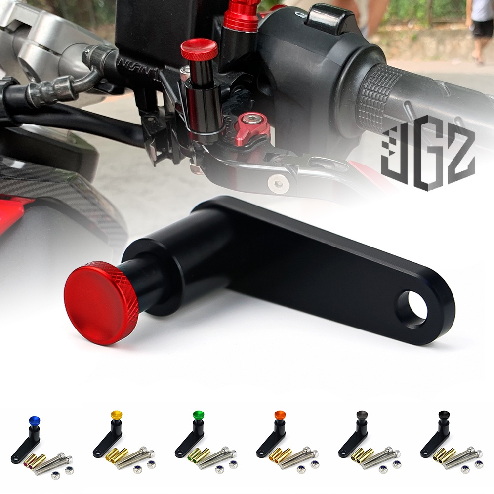Motorcycle Parking Brake Switch CNC Aluminum Brake Lever Lock to ...
