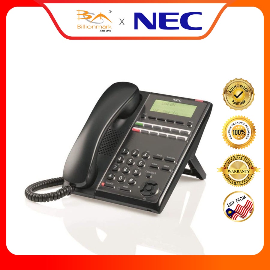 NEC IP7WW-12TXH-A1 12-Keys Hybrid Multipleline Keyphone | Billionmark ...