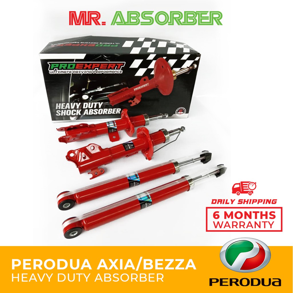 PERODUA AXIA BEZZA ABSORBER HEAVY DUTY PROEXPERT | Shopee Malaysia