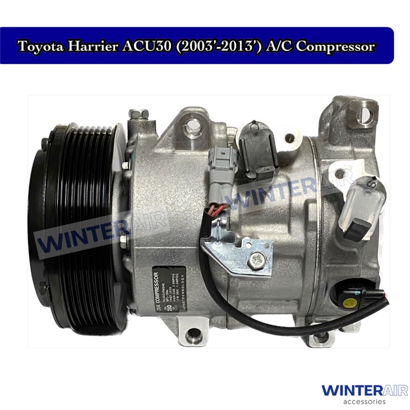 Toyota Harrier 2.4 ACU30 (2003’-2013’) • Air Cond Compressor (New ...