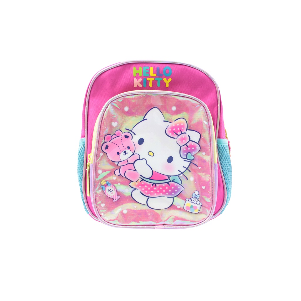 Sanrio Hello Kitty 10 Inch Backpack - Pink Turquoise Colour For School ...