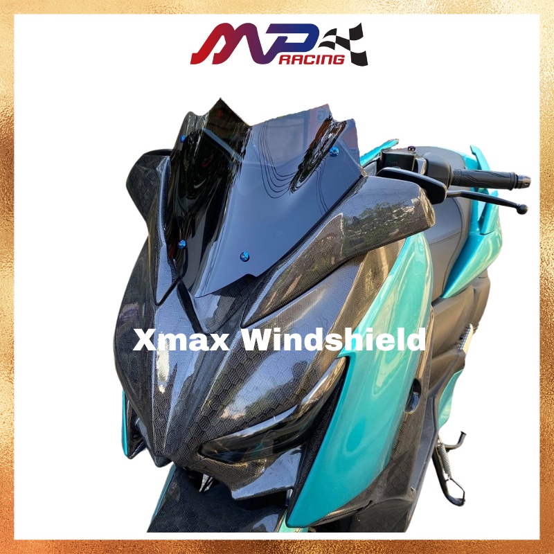Xmax V1 250 Windshield bertanduk F1 black smoke,blue smoke,clear ...