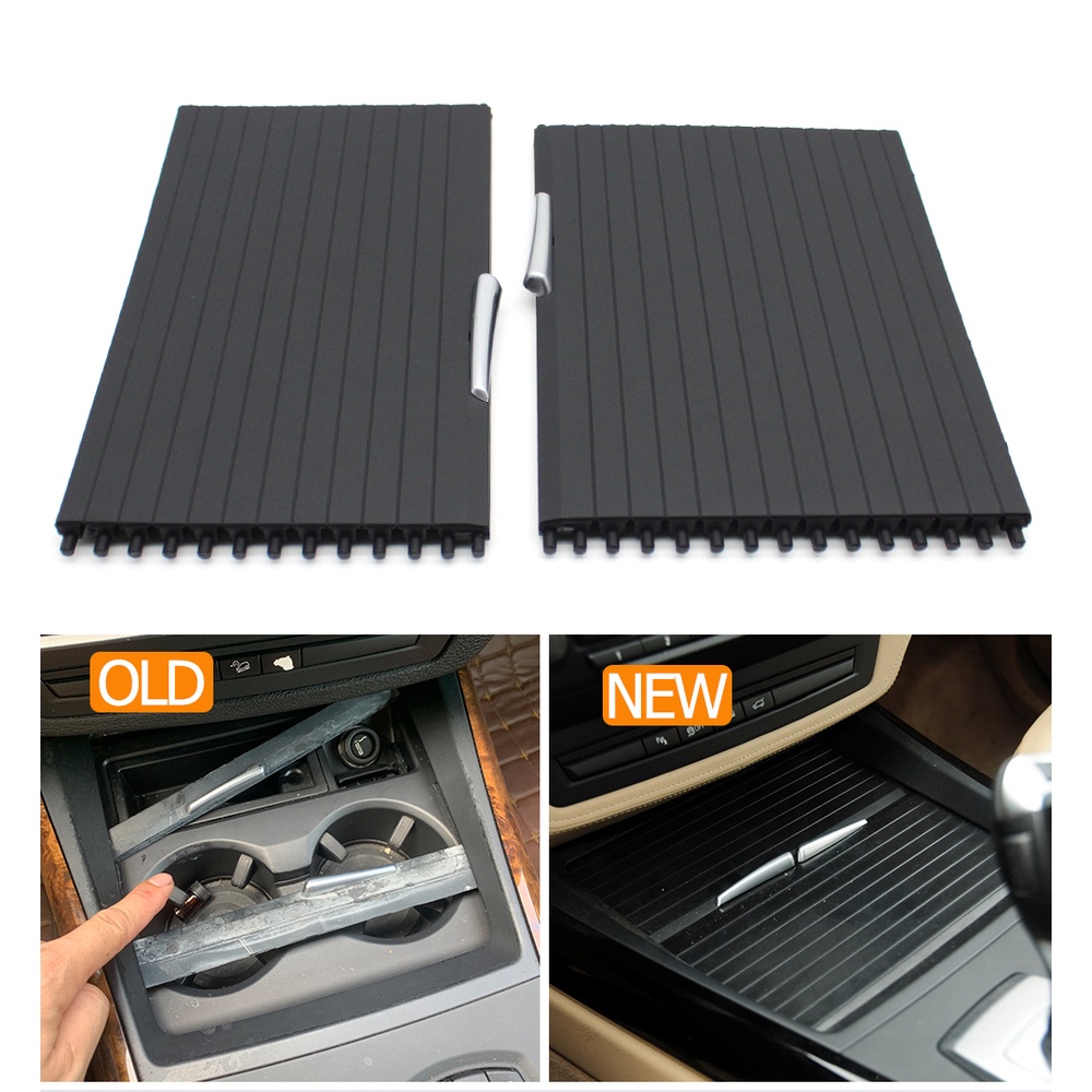 Front Central Console Rear Seat Interior Car Drink Water Cup Holder ...