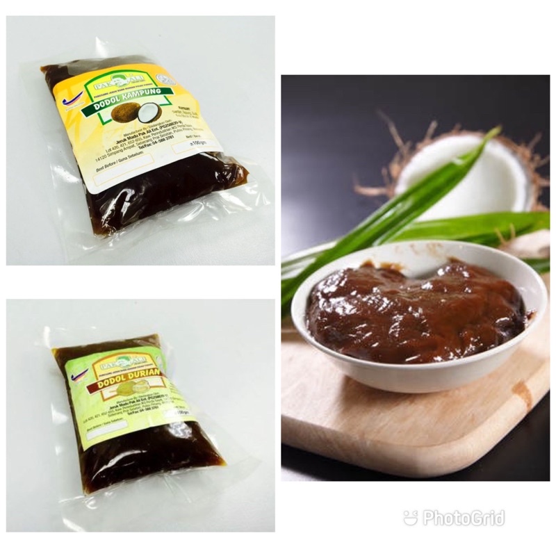 Dodol Pak Ali | Kampung / Durian (Small packet | 100g) | Jeruk Madu Pak ...