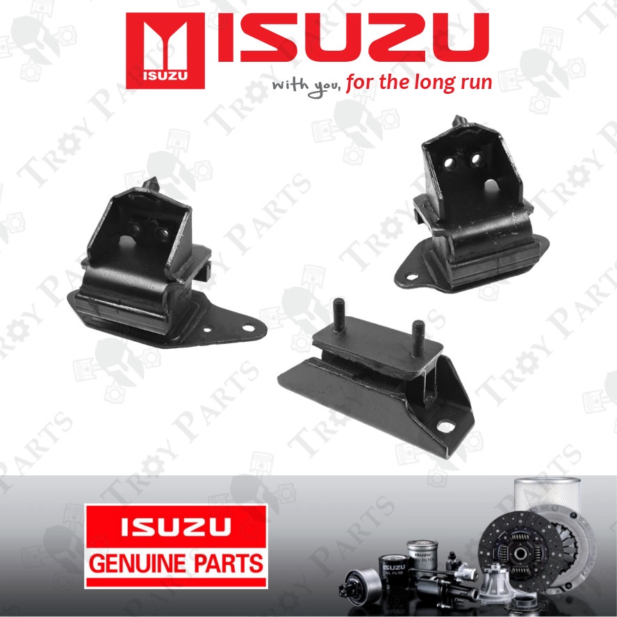 (1pc) Original Isuzu Engine Mounting Set for Isuzu DMax D-Max 2.0 2.5 3 ...