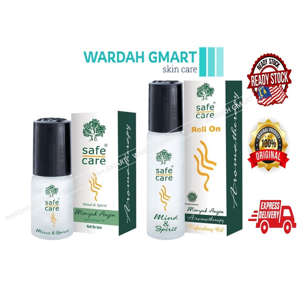 SAFE CARE AROMATHERAPY REFRESHING OIL 10ML/5ML SAFE CARE MINYAK ANGIN ...