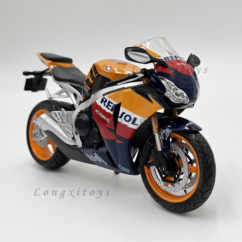 Automaxx 1:12 Diecast Motorcycle Model Toy Honda Repsol Replica For ...
