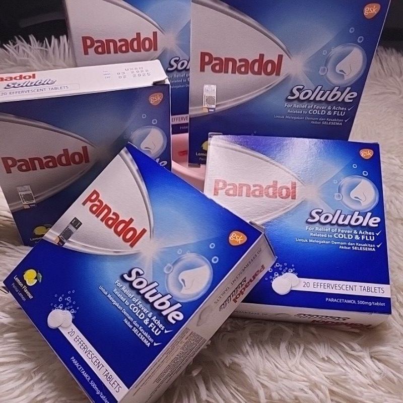 Panadol Soluble Cold&Flu 20tablet(1Box) | Shopee Malaysia