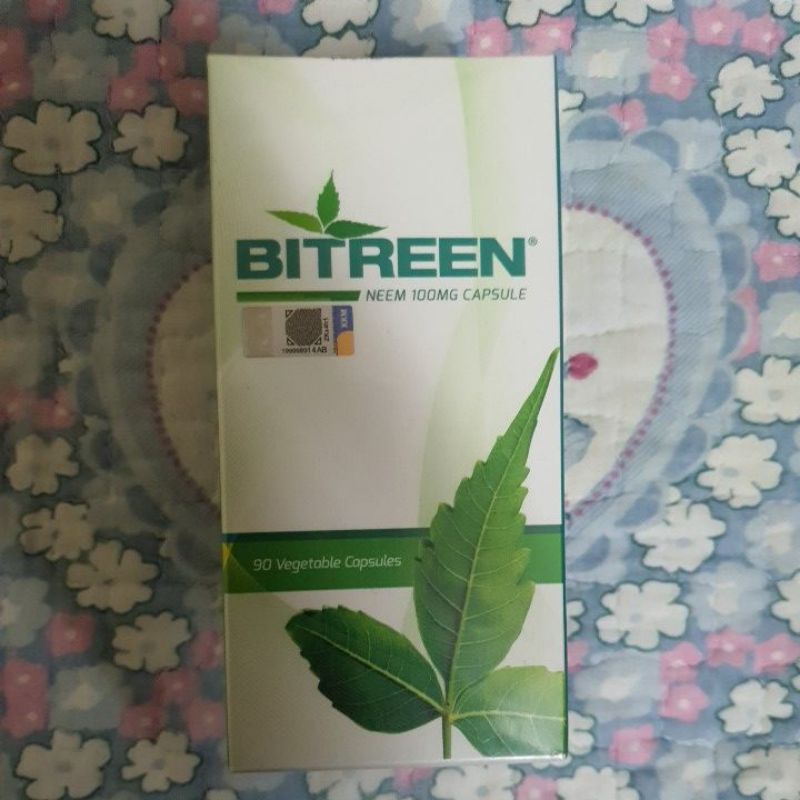 Bitreen Neem 100mg Vegetable Capsules 90s (Expiry Date:02/2027 ...