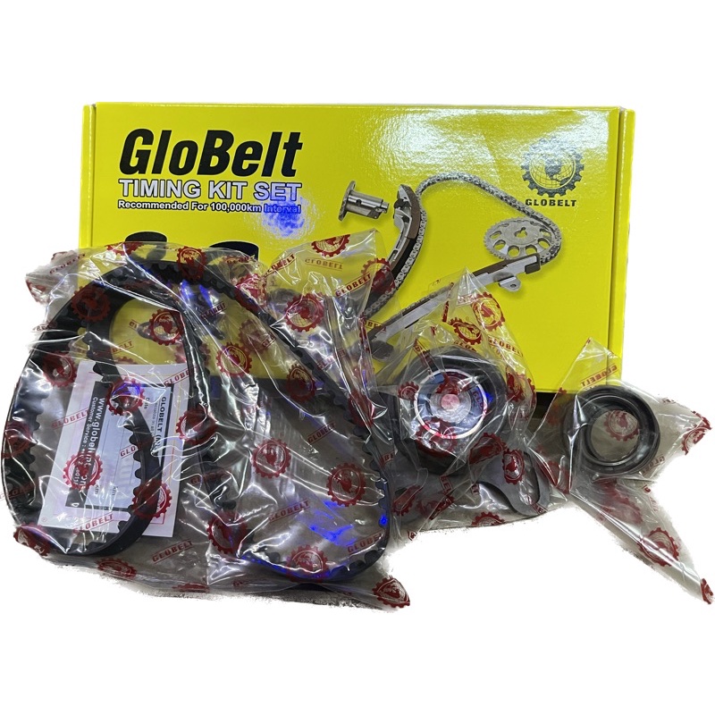 ORIGINAL JAPAN GLOBELT TIMING KIT SET FOR PROTON GEN2 / PERSONA / SAGA ...