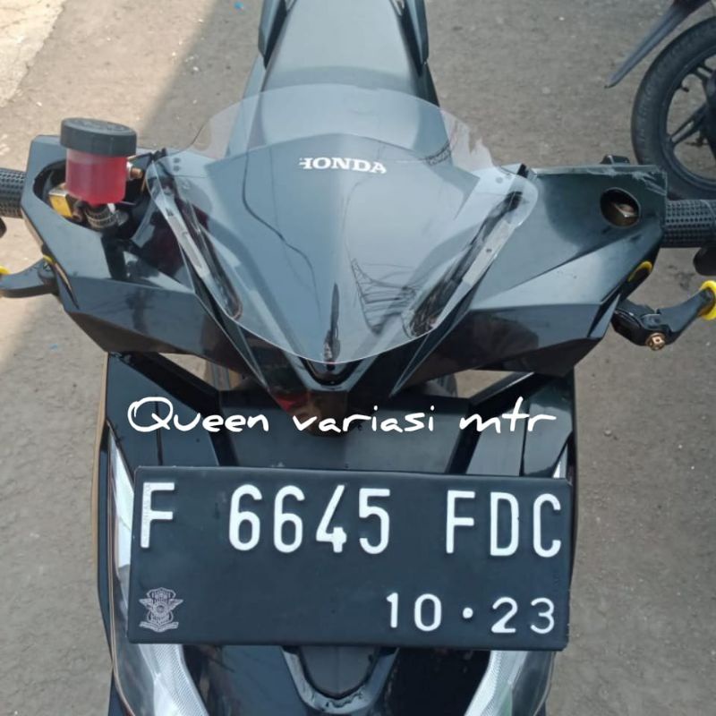 Honda Beat Fi Visor Beat Visor New 2020 Custom Beat Dulox Visor ...