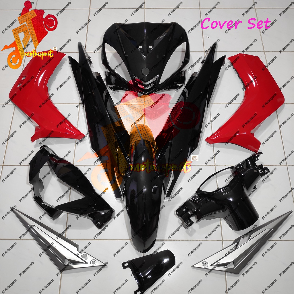 Yamaha Lc 135 V1 Cover Set Kosong Black Red Blue Yellow White Hijau ...