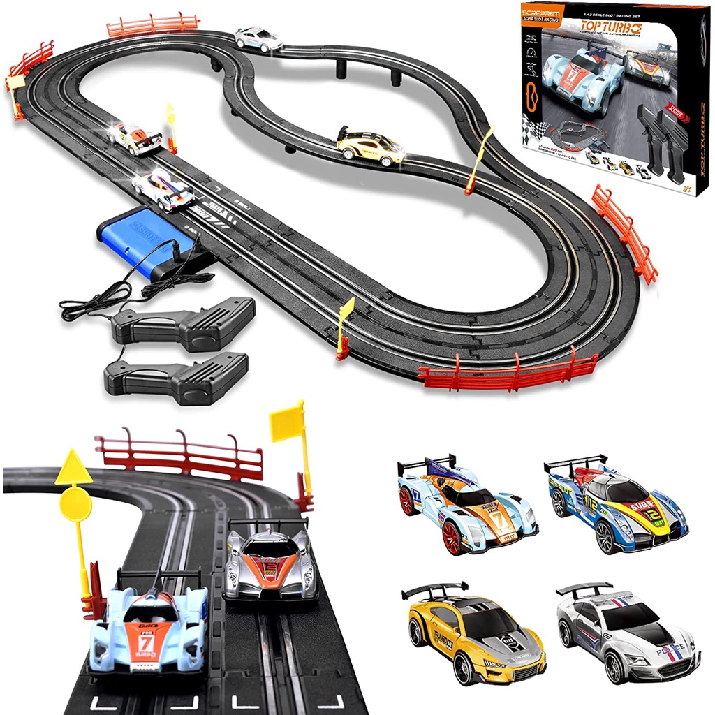 Electric Racing Tracks for Boys and Kids Slot Car Race Track Sets ...