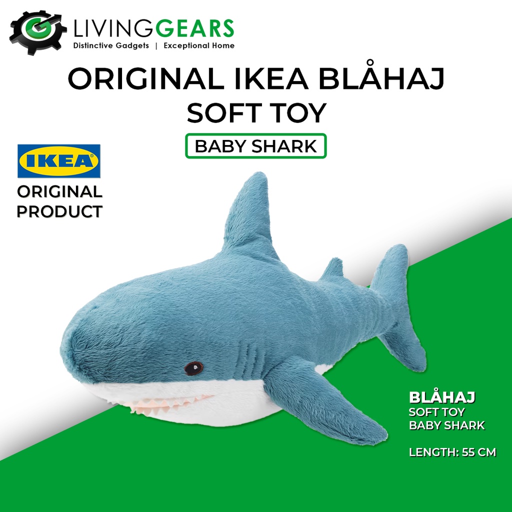 Original IKEA BLAHAJ Baby Shark Soft Toy | Shopee Malaysia