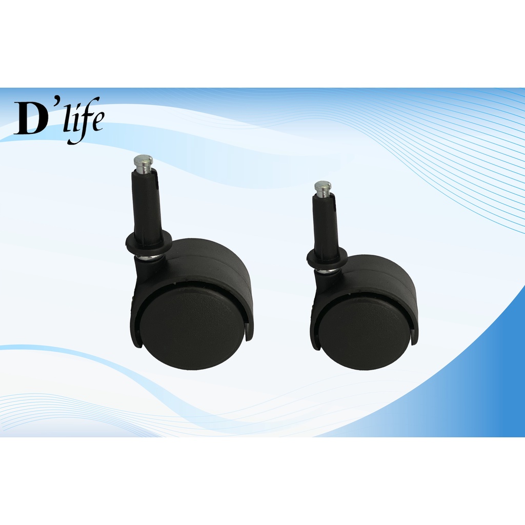 D'Life 4pcs/set M8 X 70 40MM Furniture Socket Caster Wheel Trolley ...