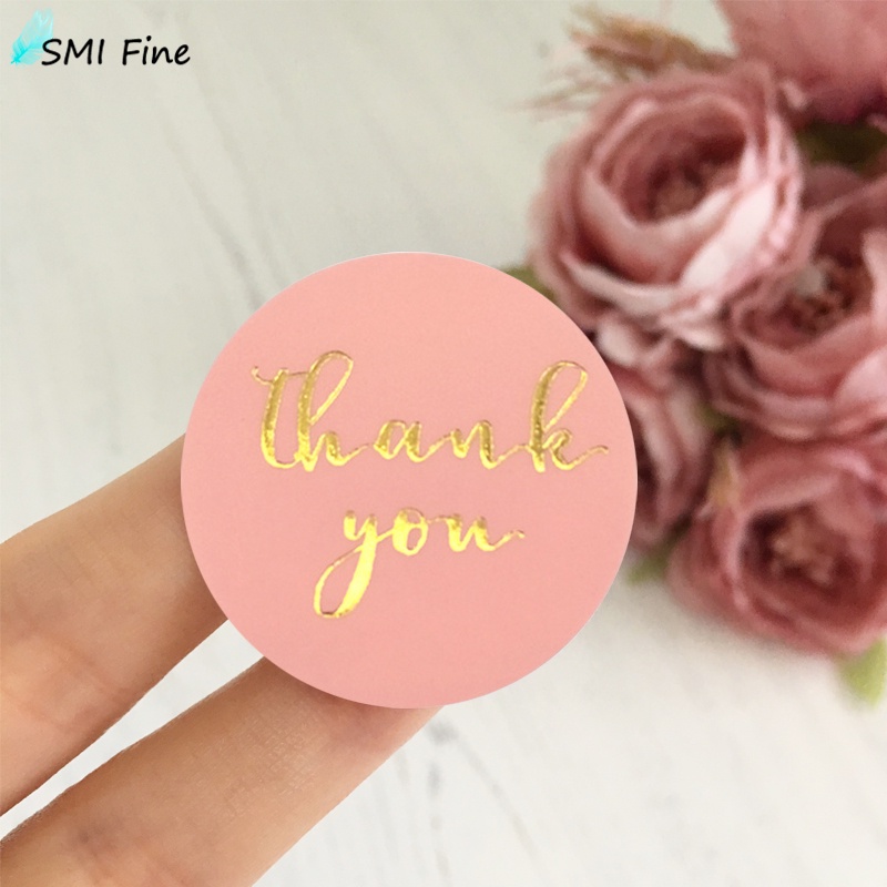 Thank You Stickers Roll, 1 Inch 500 Pcs Thank You Stickers Labels for ...