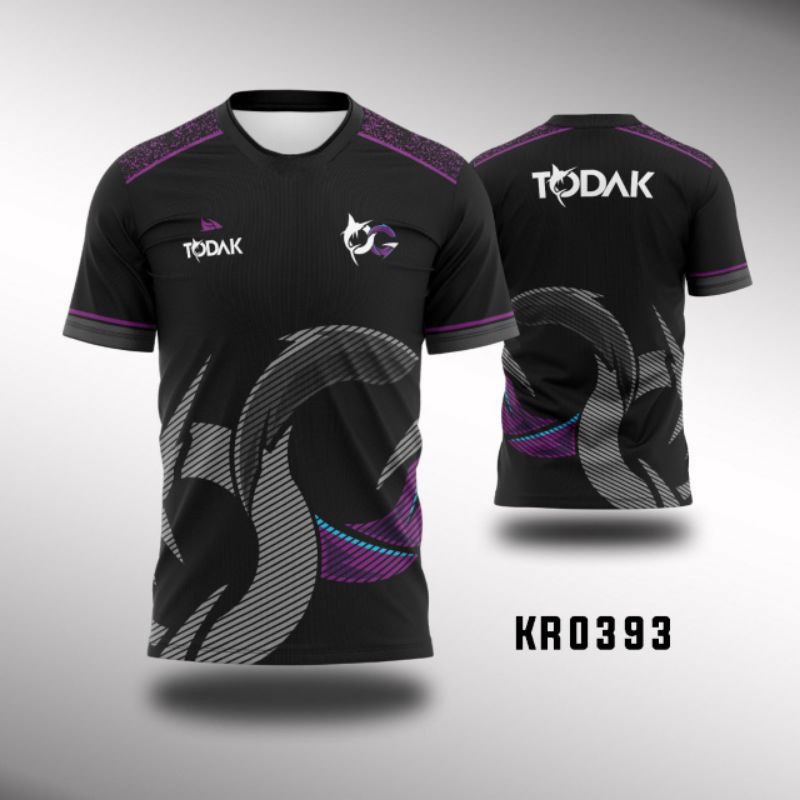 2024 Jersey T-Shirt TODAK ESPORT Comeback kit KR0393 Mobile Legend PUBG ...