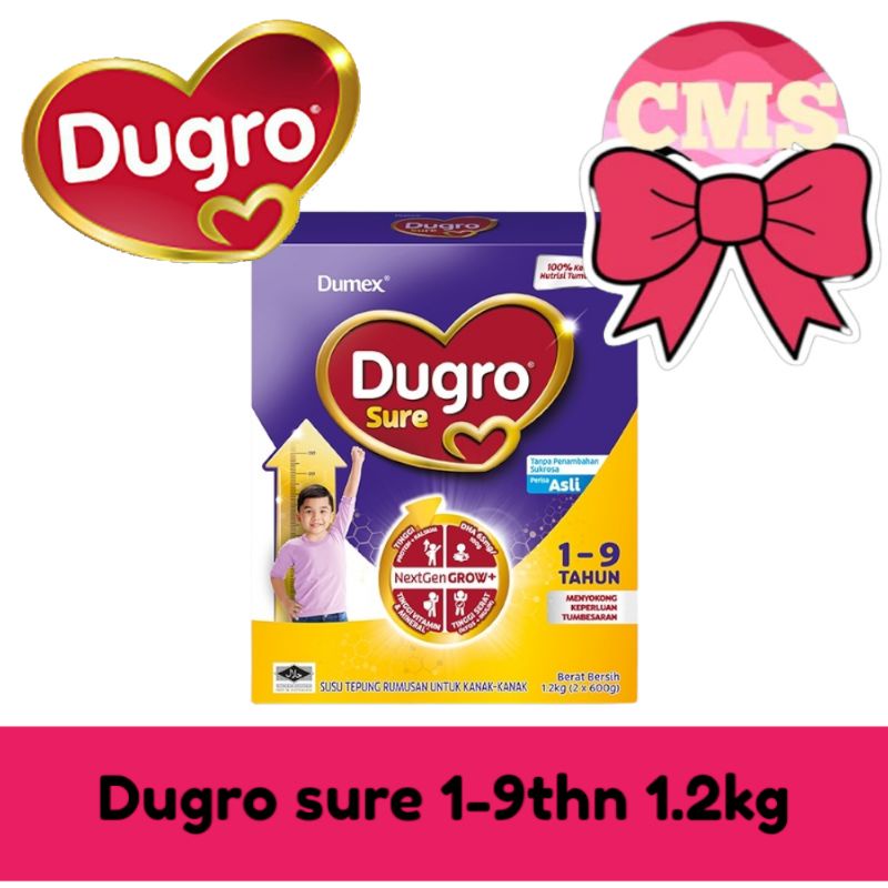 DUMEX DUGRO SURE 1.2kg | Shopee Malaysia