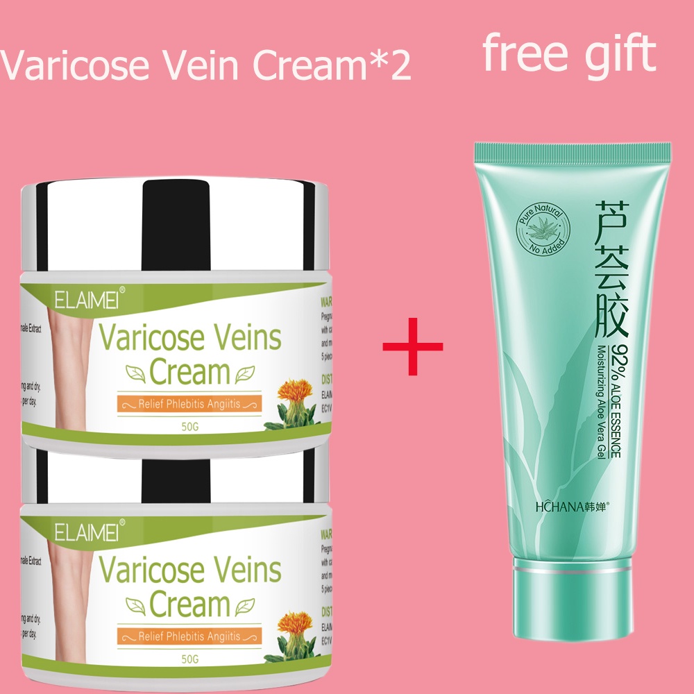 Varicose Vein Treatment Cream Vasculitis Phlebitis Spider Ointment ...