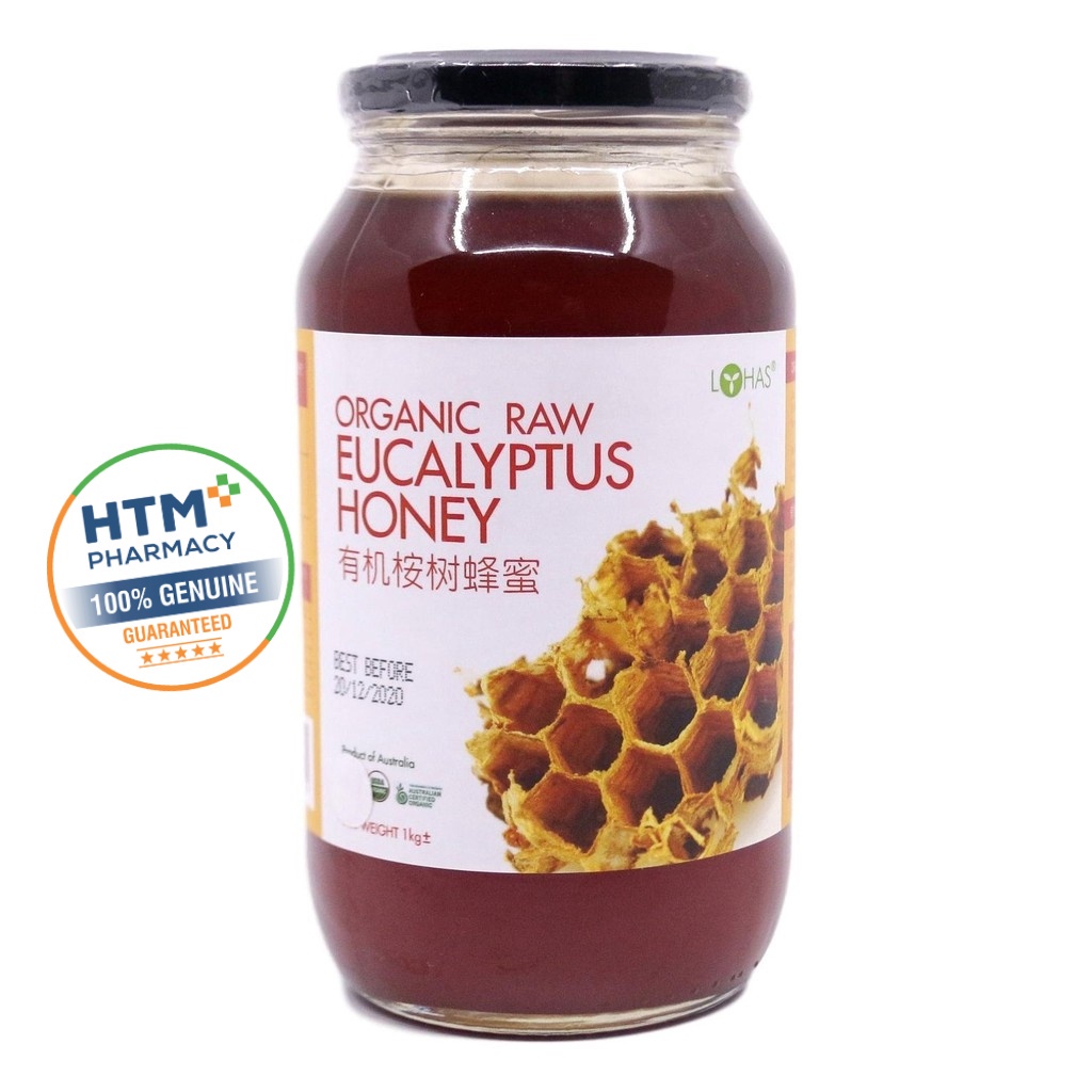 Lohas Organic Raw Eucalyptus Honey 1KG | Shopee Malaysia