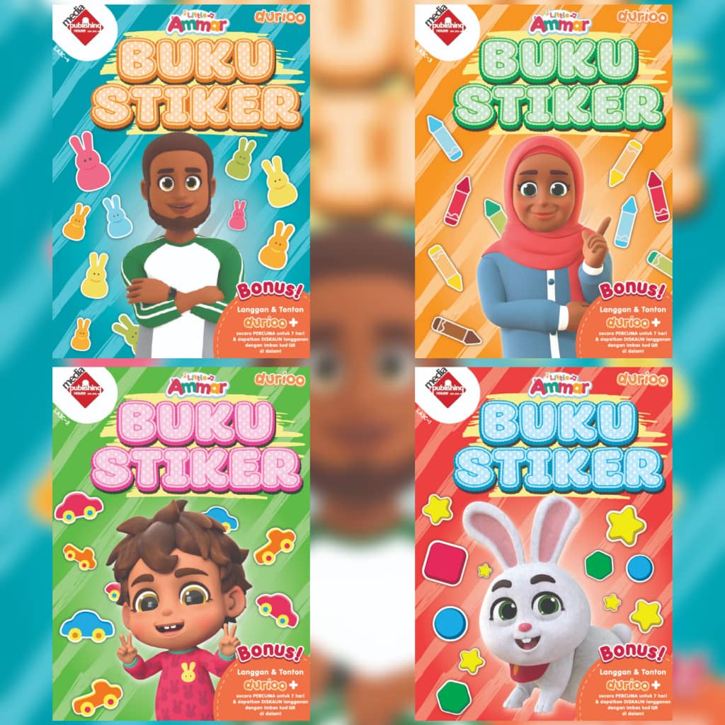 MEDIA BOOKS : LITTLE AMMAR BUKU STIKER ( LA3C ) | Shopee Malaysia