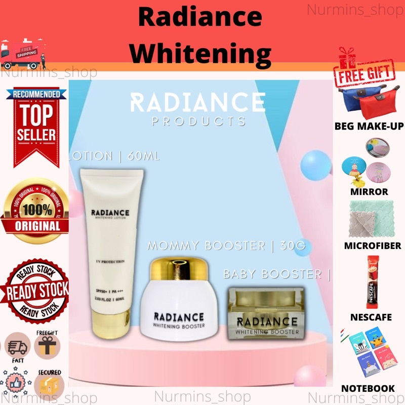 Radiance Whitening Booster | Radiance Whitening Lotion + FREEGIFT ...