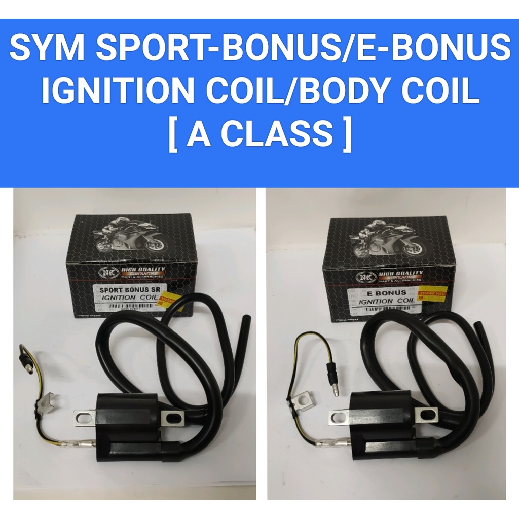 SYM SPORT BONUS110/E BONUS110 [ A CLASS ] IGNITION COIL/BODY COIL/PLUG ...