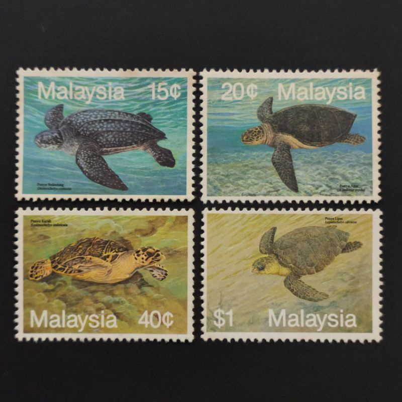1990 Stamp Malaysia-Complete Unique Mint Stamp-Marine Life 3rd Series ...