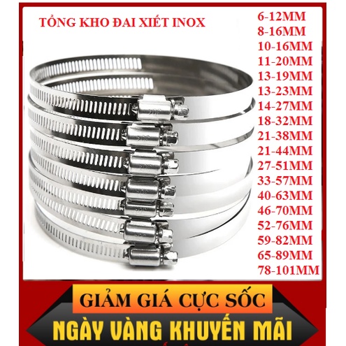 [COMBO 10 Pieces] Stainless Steel Tighten Belt - Goat Neck Tighten Tube ...