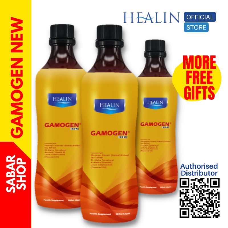HEALIN Gamogen Suplimen Kesihatan Berasaskan Gamat 500ml and BLACKMORES ...