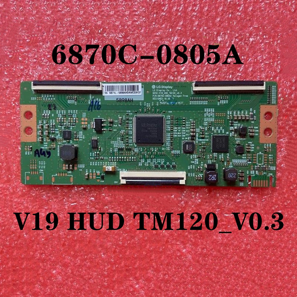 Original LG 6870C-0805A TV Tcon board V19 HUD TM120_v0.3 logic board | Shopee Malaysia