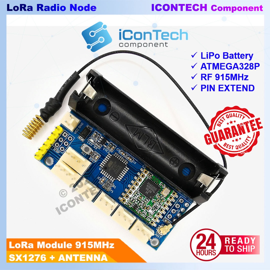 LoRa Module RFM95 SX1276 ATMEGA328P Battery | Shopee Malaysia