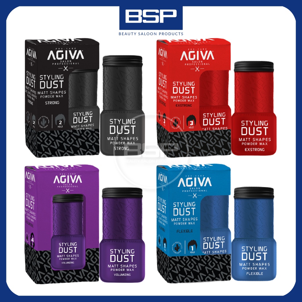 New Agiva Styling Dust It Matt Shapes Powder Wax 20G | Shopee Malaysia