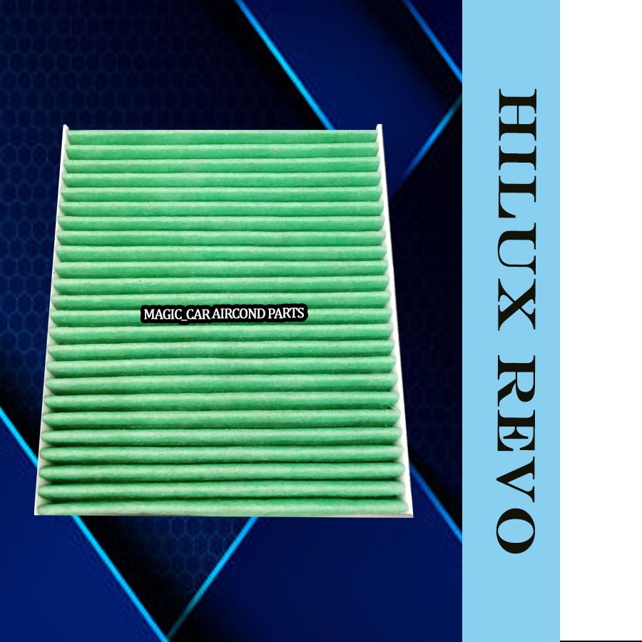 TOYOTA HILUX REVO GUN125 GREEN ACTIVATED CARBON CABIN/ BLOWER AIR ...