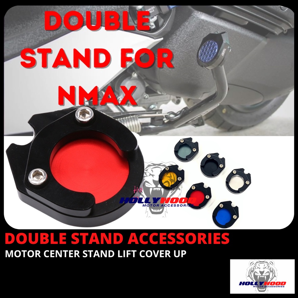 YAMAHA NMAX NVX DOUBLE STAND COVER ACCESSORIES CENTRAL LIFT UP STAND UP ...