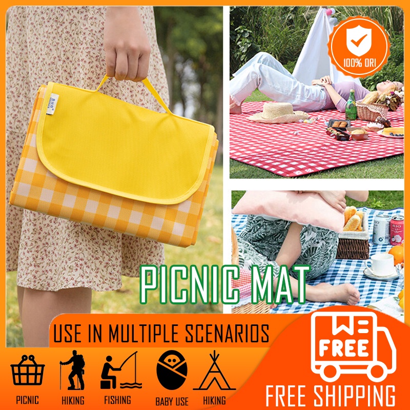 [48HRS Deliver] Picnic Mat Portable Waterproof Camping Outdoor Water ...