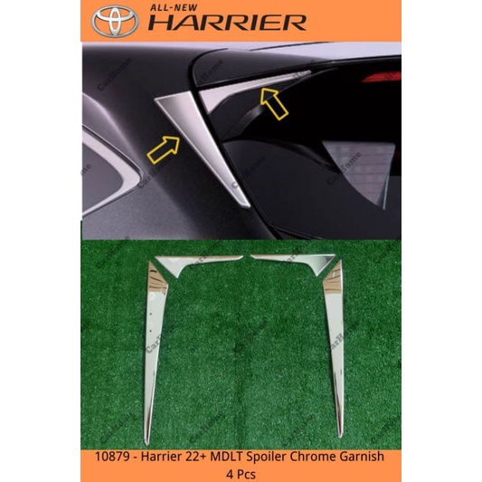 Toyota Harrier 2021 2022 2023 XU80 Accessories Modellista Chrome ...