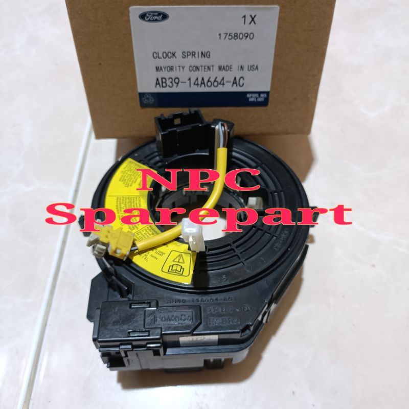 Spiral Cable Airbag Steer Horn Cable Ford Ranger T6 2.2 2.2cc - Ford ...