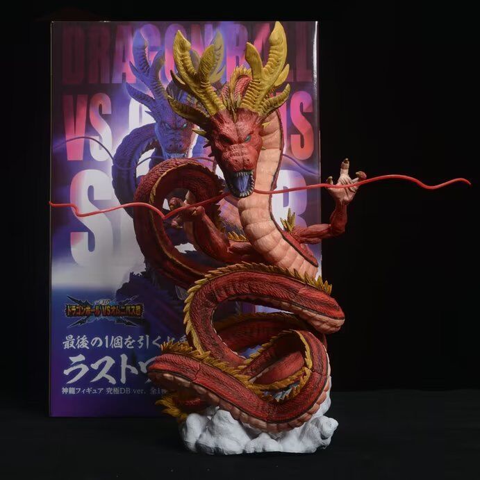 Dragon Ball Red Shen Long Shenron Super Saiyan Big Size PVC Figure Goku ...