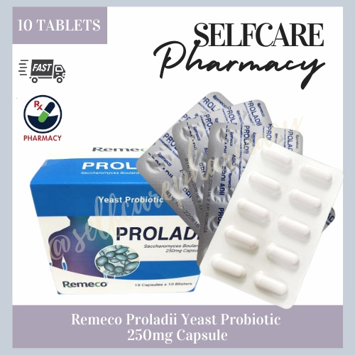 (STRIP) Remeco Proladii Yeast Probiotic 250mg Capsule | Shopee Malaysia