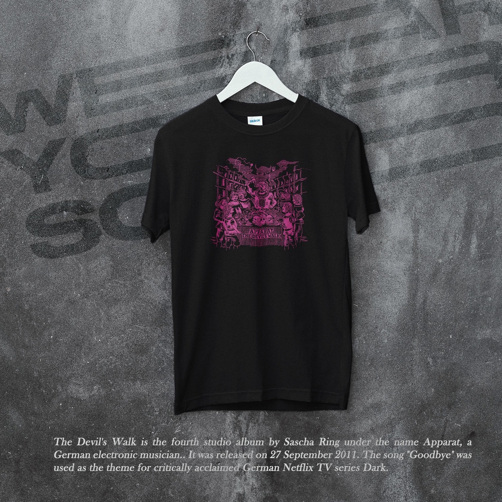 Apparat 2011 The Devil's Walk Band Tshirt | Shopee Malaysia